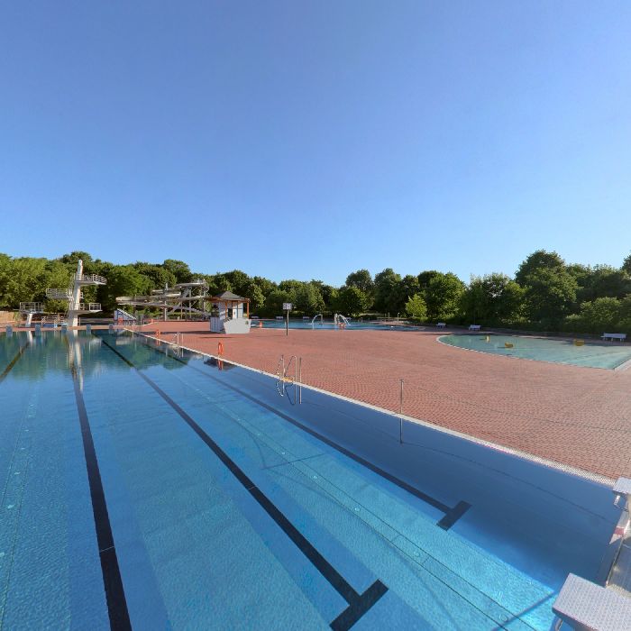 Das Sommerbad Freibad Pankow öffnet wieder